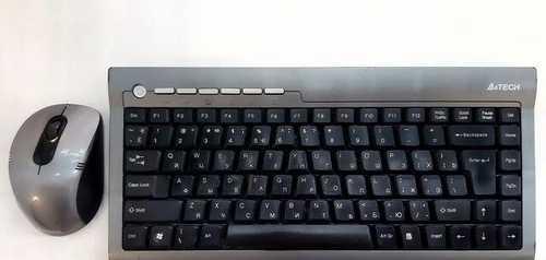 Клавиатура и мышь A4Tech GLS-6630 Silver USB