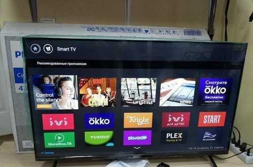 Телевизор 43''(109см) Philips SmartTV+Цифра 2021г