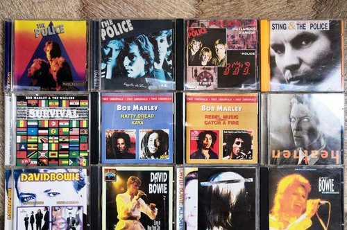 CD, компакт-диски, зарубежный рок (список)