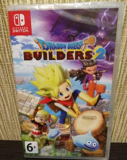Dragon Quest Builders 2. Запечатан. Nintendo Switc