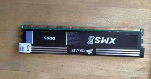 DDR3 Corsair XMS3 CMX4GX3M1A1600C9 1.65v
