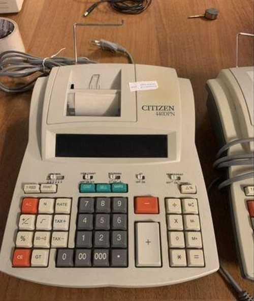 Калькулятор citizen 440 DPN с печат