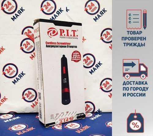 Аккумуляторная отвертка PIT PES3.6P-24A