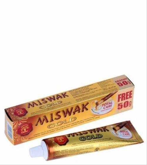 Зубная паста дабур "Miswak" Gold 170 гр