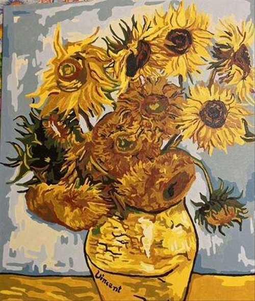Картина «Подсолнухи» Винсент Ван Гог