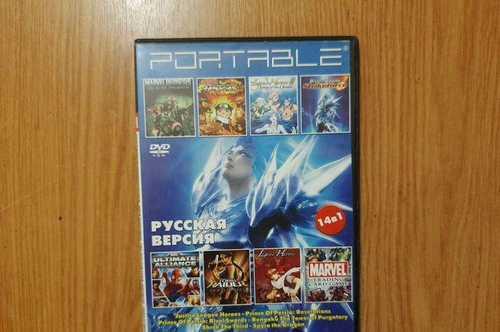 Диск с играми для psp
