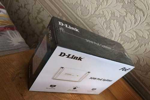 Сетевой адаптер D-Link 30W Poe Splitter DPE-301GS