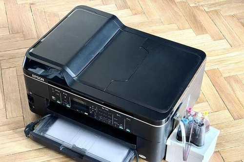 Epson WF-7515 мфу А3 сканер принтер с снпч