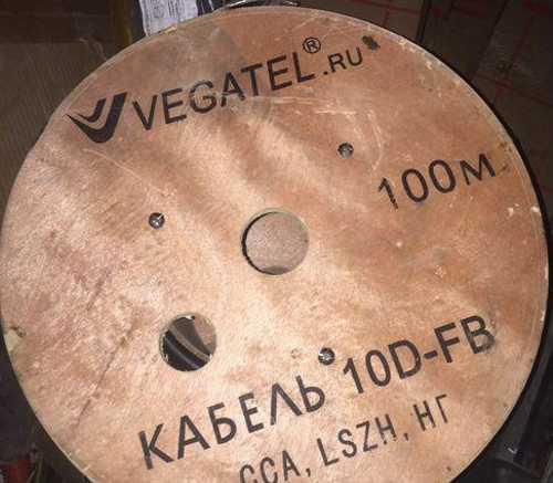 Кабель vegatel 10D-FB (гост)