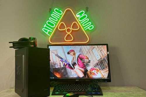Игровой i3 9100f gtx1050 2gb 8gb ssd120гб+1tb