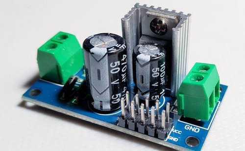 Линейный модуль питания 5 вольт (на LM7805)