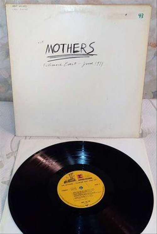 The Mothers Fillmore East June 1971 Zappa LP