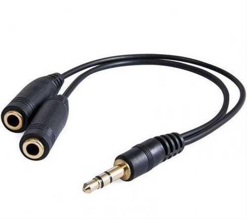 TD-231 кабель аудио Джек 3,5мм на 2гн. 3,5мм опт
