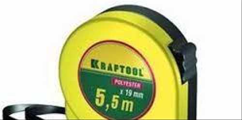 Рулетка kraftool с полиэстровым покрытием, 08543