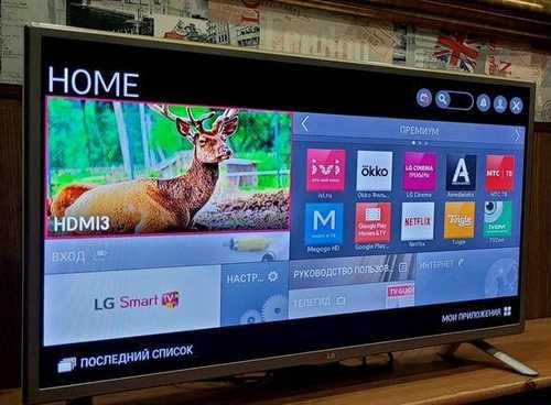 LG 3D LED SmartTV - LAN T-2 тюнер 32d (82 см)
