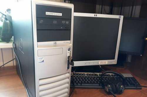 HP dc7700 Core 2 duo 6600 2.4 Ghz с периферией Москва | Настольные ...