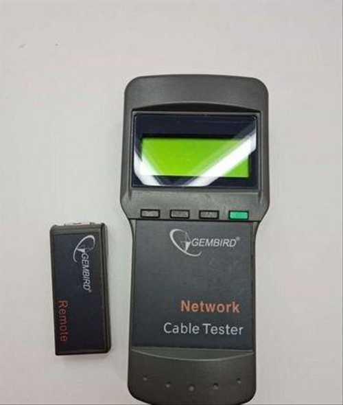 Цифровой тестер сетевых кабелей Gembrid NCT-3