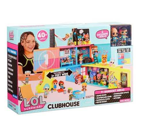 L.O.L. Surprise Clubhouse Playset 40+ Surprises