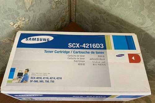 Оригинальный тонер-картридж Samsung SCX-4216D3