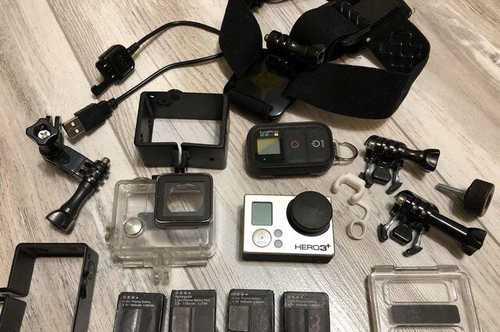 GoPro Hero 3+ black комплект