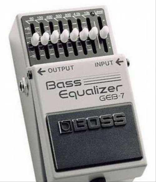 Гитарная педаль Boss GEB-7 Bass Equalizer