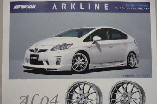 Диски R17 Work Arkline AL04 5/114.3 ET48 Япония