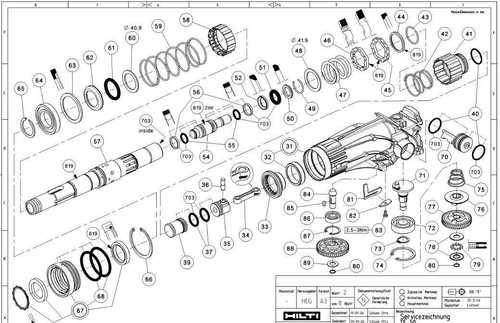 Hilti te500 схема