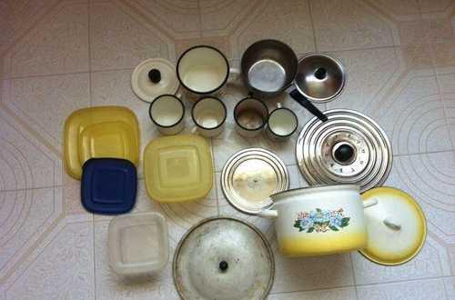 Металлическая посуда для кухни б-у