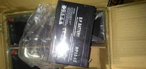 Аккумулятор для ибп 12V 12Ah B.B. Battery BP12-12