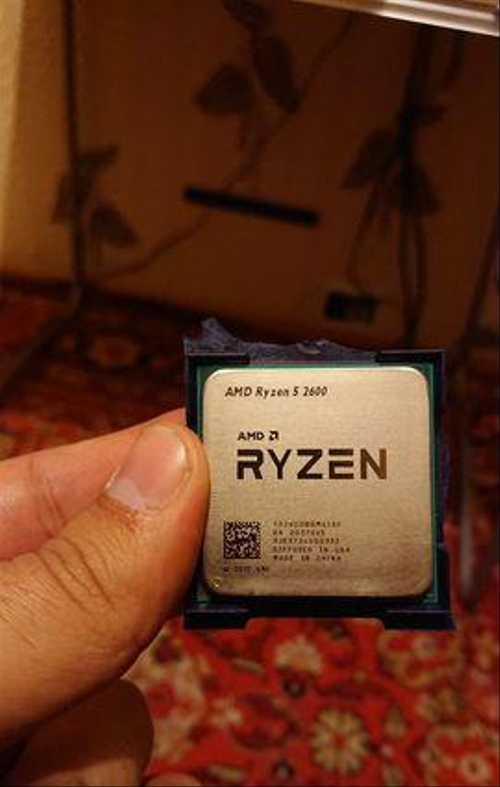 Продам cpu ryzen 5 2600