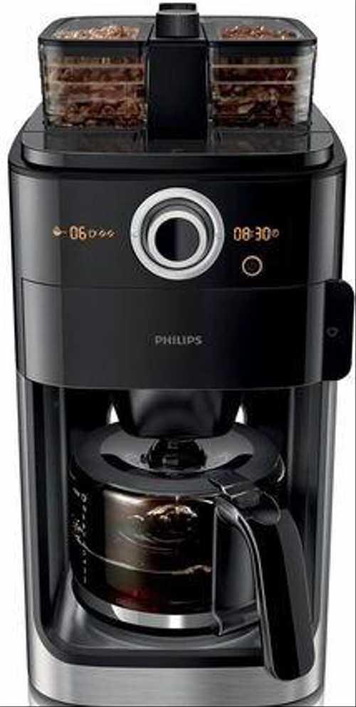 Кофемашина Philips Grind & Brew HD7769/00