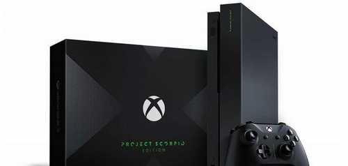 Игровая приставка Xbox one x project scorpio
