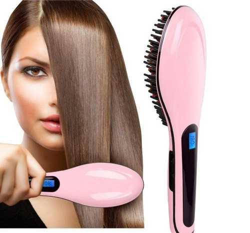 Расческа-выпрямитель fast hair straightene HQT-906