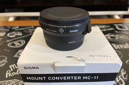 Адаптер Sigma MC-11 Canon EF на Sony E