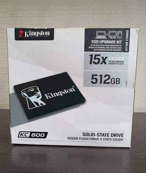 SSD Kingston KC600 512GB (Новый)