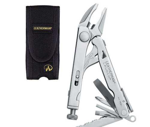 Мультитул Leatherman Crunch с чехлом новый