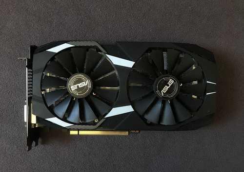 Видеокарта asus dual RX580 4G