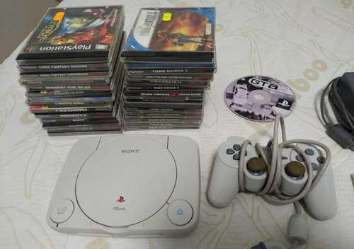 Sony PSone с играми