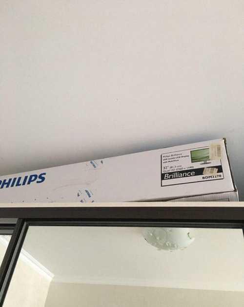 Монитор 32 дюйма philips bdm3270qp/00 как новый
