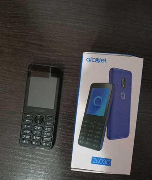 Кнопочный телефон alcatel 2003D