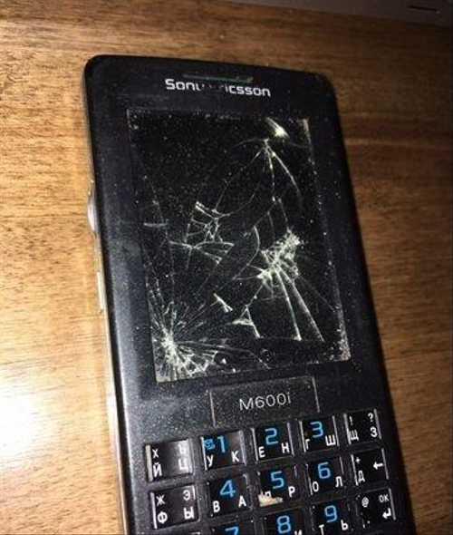 Sony Ericsson сенсорный M600i black кпк Коммуникат