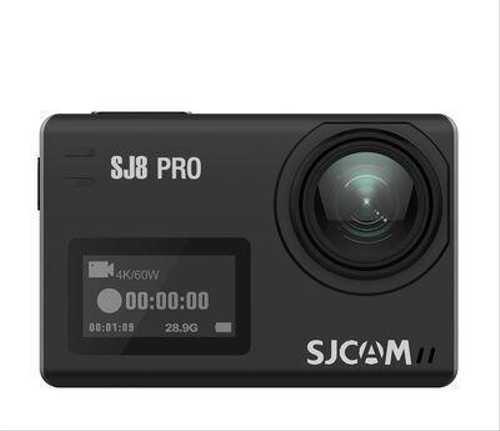Экшн видеокамера sjcam SJ8 Pro (черный) с набором