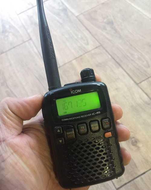 Icom ic-r5 сканирующий приемник