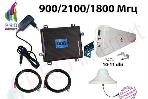 Комплект усиления сотового сигнала 2G+3G+4G 300