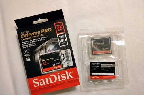 SanDisk Compact Flash Extreme PRO 32Gb