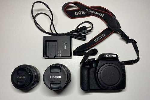 Canon 2000d kit + 50mm 1.8 stm