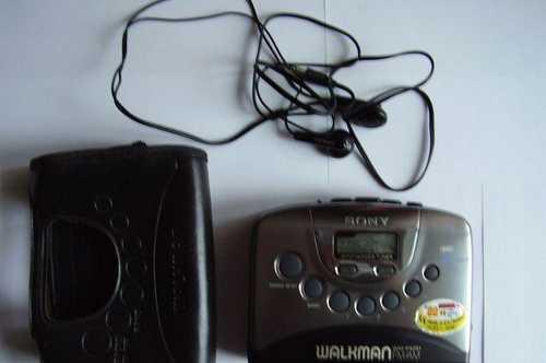 Плеер sony walkman WM-FX251 FM/AM