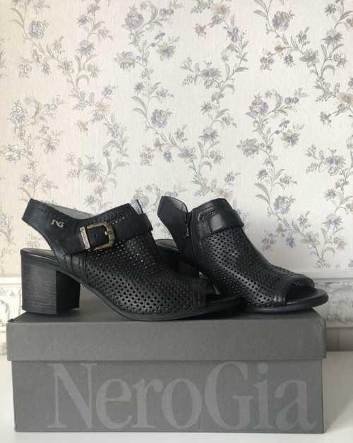 Кожаные Босоножки Nero Giardini