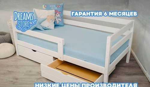 Детская кровать соня из массива
