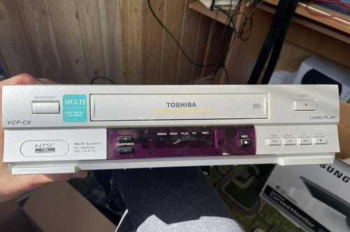 Видеомагнитофон toshiba vcp-c8